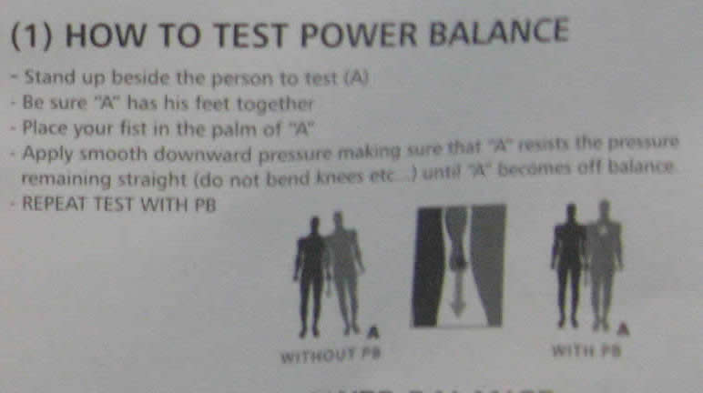 Bad science in advertising-Power Balance.